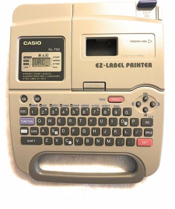 Casio KL-750 Label kopen? | PrintAbout