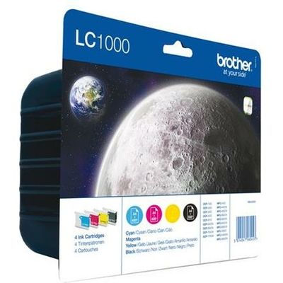 Brother LC-1000VALBP Inktcartridge 4-kleuren Multipack kopen? | PrintAbout