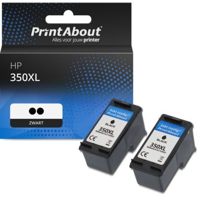 Huismerk HP 350XL Inktcartridge Zwart (CB336EE) Multipack Hoge ...