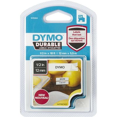 Dymo 45013 Tape Zwart op wit (S0720530) (12 mm) kopen? | PrintAbout